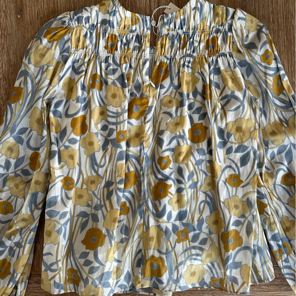 Rebecca Taylor | Tops | Rebeccah Taylor Daph Fleur Blouse New | Poshmark